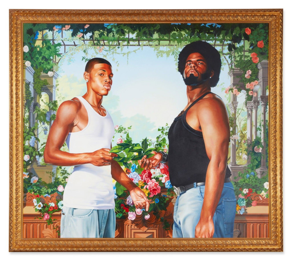 Charles I and Henrietta Maria by Kehinde Wiley sells for $352,800