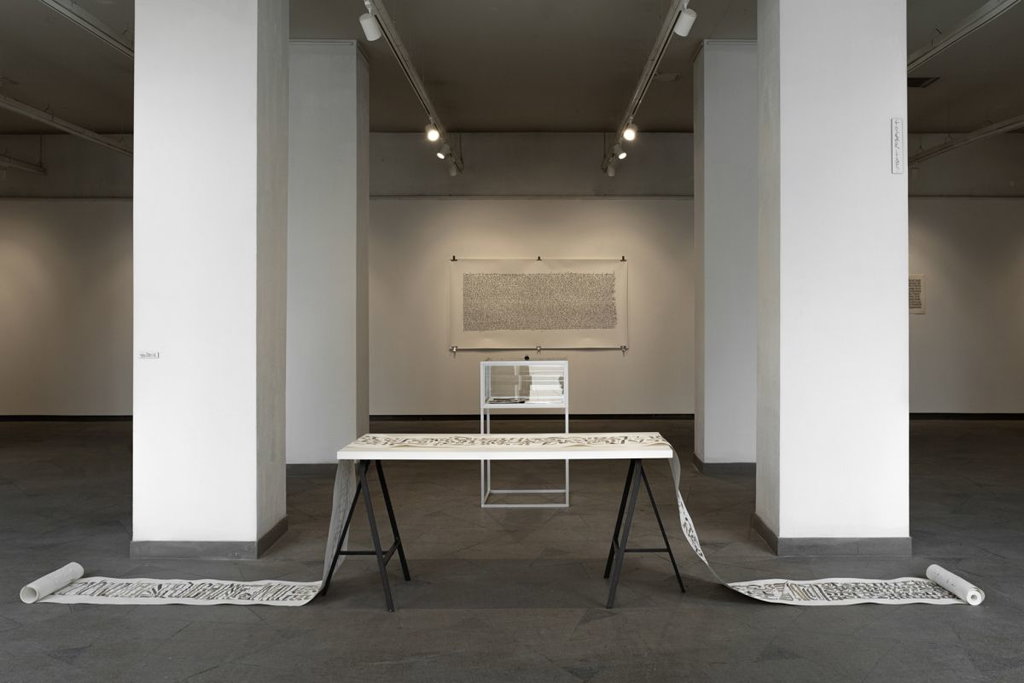 Photo reportage from the exhibition 'GRAPHOMANIA' by Linas Spurga Jr ...